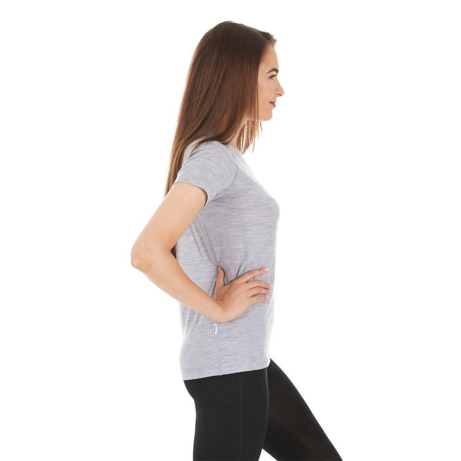Women's Microweight Wool V-Neck T-Shirt